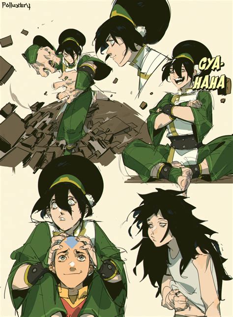 Safebooru 1boy 1girl Aang Absurdres Artist Name Avatar The Last
