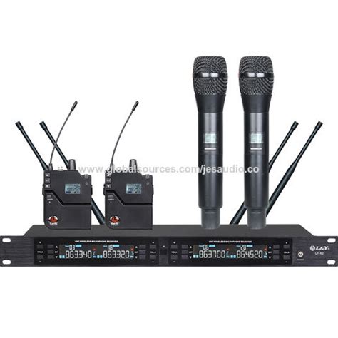 Buy Wholesale China 4 Channel Wireless Microphone Wireless Microphone System Adjustable