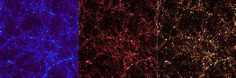 Esa The Calculated Distribution Of Dark Matter