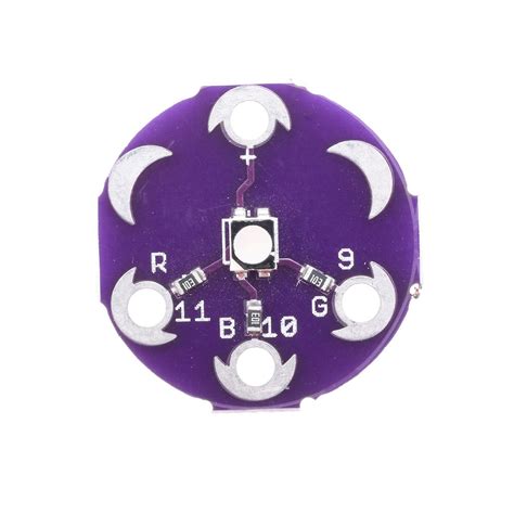 10pcs Lilypad Tri Color Led Rgb Module Lilypad Led Board Tri Color