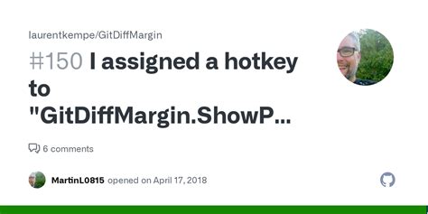 I Assigned A Hotkey To Gitdiffmarginshowpopup But Using It Crashes Vs2015 · Issue 150