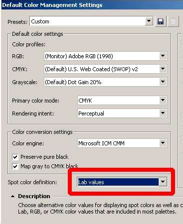 Color Managment Settings X Bug CorelDRAW Graphics Suite X CorelDRAW Graphics Suite X
