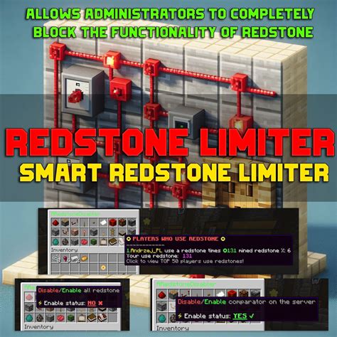 RedstoneLimit Perfect Redstone Limiter BuiltByBit