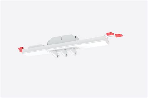Linear Large Tls S60 Triple Spotlight Module Flick On Lighting