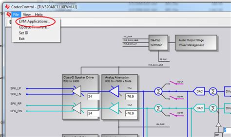 Tlv320aic3120evm U No Audio Output On Evm Audio Forum Audio Ti E2e Support Forums