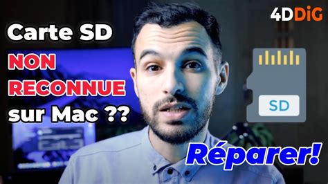 2025 Réparer La Carte Sd Non Reconnue Sur Mac 4 Solutions Youtube
