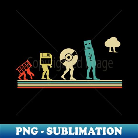 Evolution Of Data Storage Devices USB Floppy Disk Cloud D Inspire Uplift