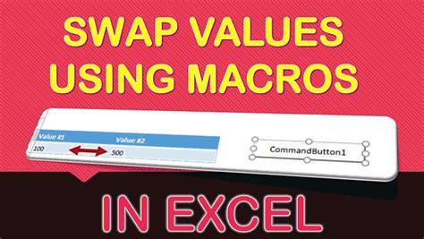 How To Swap Values Using Macros In Excel Myexcelonline