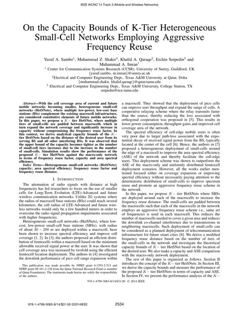 Pdf K Tier Heterogeneous Small Cell Networks Towards Balancing The Spectrum Usage And Power