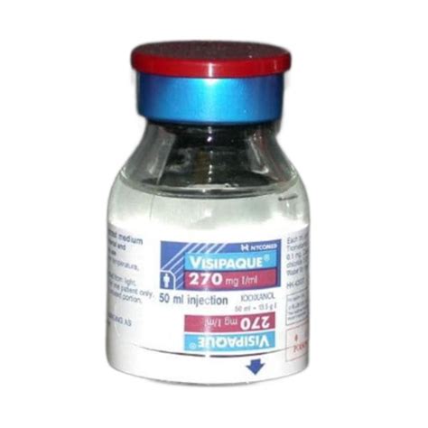 Visipaque Injection 270mgml Bottle 50ml 10package Medex Supply