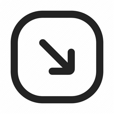 Arrow Bottom Left Square Icon Download On Iconfinder