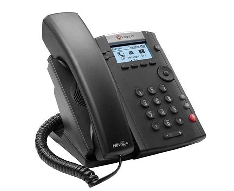 Polycom VVX Two Line PoE Corded Business Media Phone