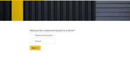 Product Return Or Exchange Form Template