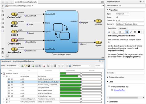 Test Model Against Requirements And Report Results MATLAB Simulink