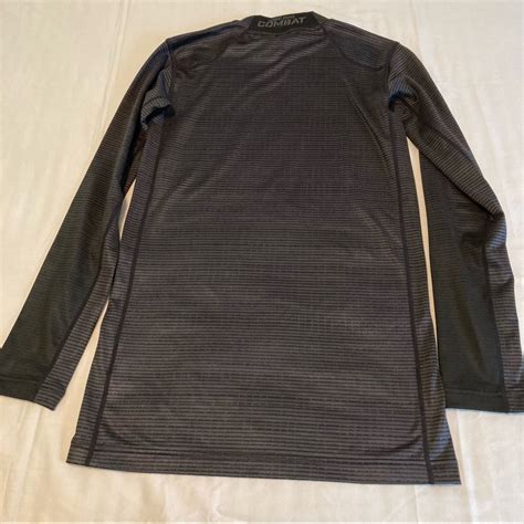Nike Pro Combat Hyperwarm Dri Fit Compression Shirt S Gem