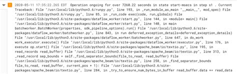 Incredibly Slow Read From Gcs With Gcp Dataflow And Apache Beam Python
