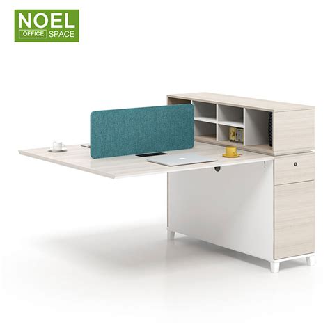 Modular Office Staff Computer Work Desk 4 Person Workspace