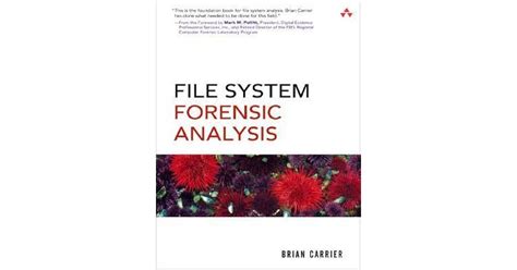 file system forensic analysis by brian carrier