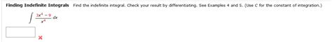 Solved Finding Indefinite Integrals Find The Indefinite Chegg