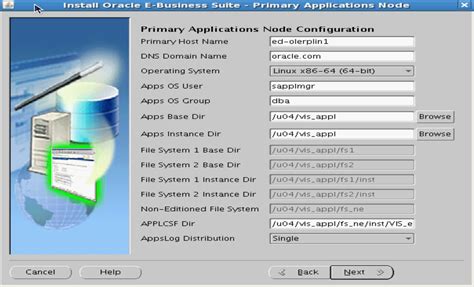 Blog For Dba Consultants Oracle Ebs R122x Vision Instance Installation
