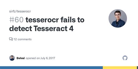 tesserocr fails to detect tesseract 4 · issue 60 · sirfz tesserocr