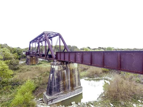 Old Railway Bridge Drone Photography