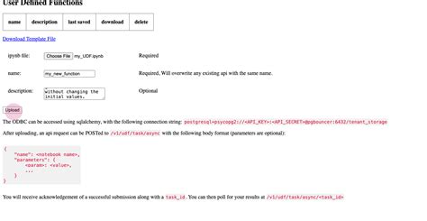 user defined functions udf