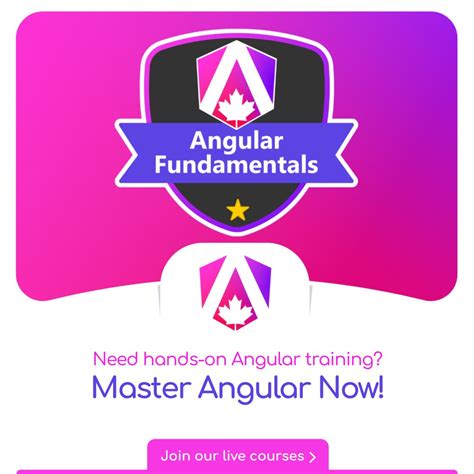 Next Week Learn Angular Live Course With An Instructor Angularac