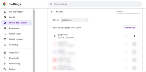 how to clear cookies for a specific website in chrome firefox and edge