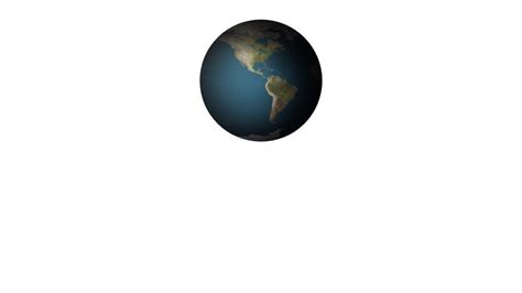 3d Rotation Of Earth Css Only