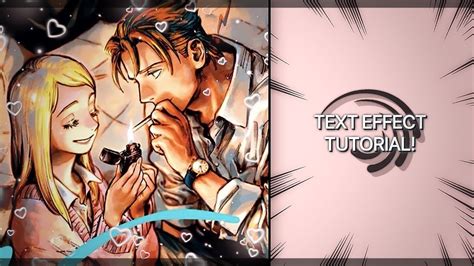 Text Effect Tutorial In「alight Motion 」 Youtube