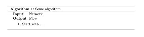 Horizontal Alignment Aligning In And Out Text For Algorithms Tex