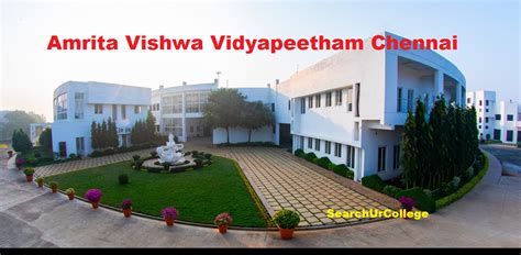 Amrita Vishwa Vidyapeetham Chennai Courses Admission Eligibility Cut Off