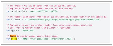 Advanced Techniques With The Google Picker API