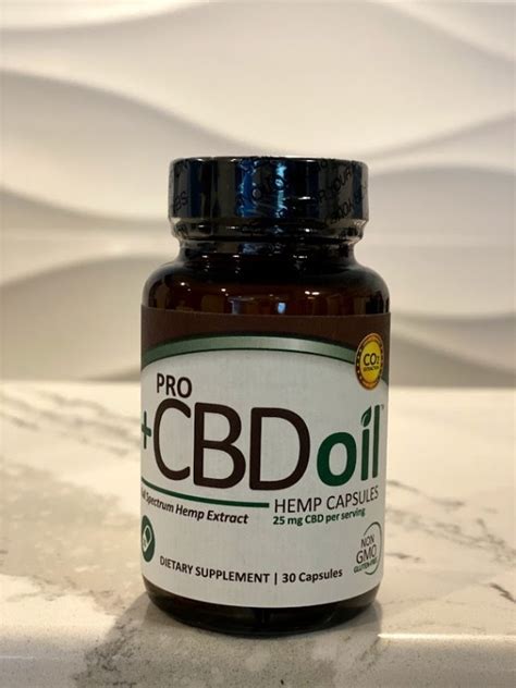 Cv Sciences Pro Cbd Capsules One Body Massage Therapy