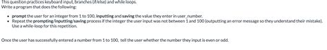 Solved This Question Practices Keyboard Input Branches