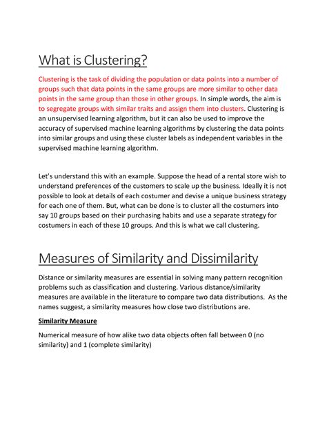 SOLUTION Cluster Analysis Studypool
