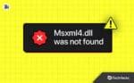 How To Fix Msxml4 Dll Not Found Or Missing Errors On Windows