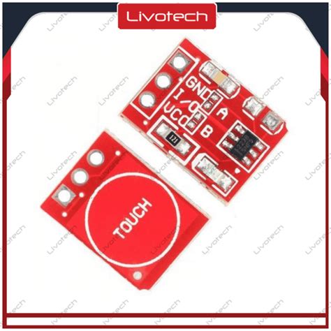 Jual Ttp223 Touch Sensor Saklar Sentuh Kapasitif Module Capacitive Ttp