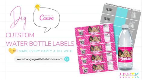 Water Bottle Label Template Free Worksheets Library