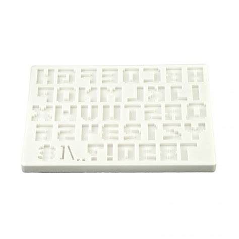 Fpc Pixel Script Alphabet And Number Mould Decorating Tools From Cake
