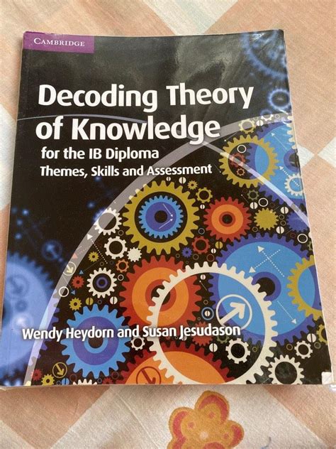 Decoding Theory Of Knowledge Tok For The Ib Diploma Hobbies And Toys