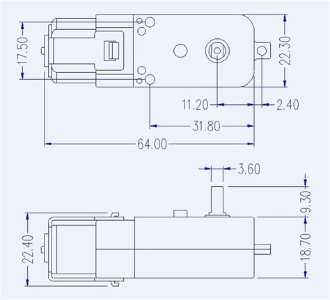 Dc 3v 6v Dc 1120 Gear Motor Tt Motor For Arduino Smart Car Robot Diy