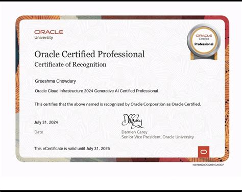 Oraclecertified Generativeai Greeshma Chowdary