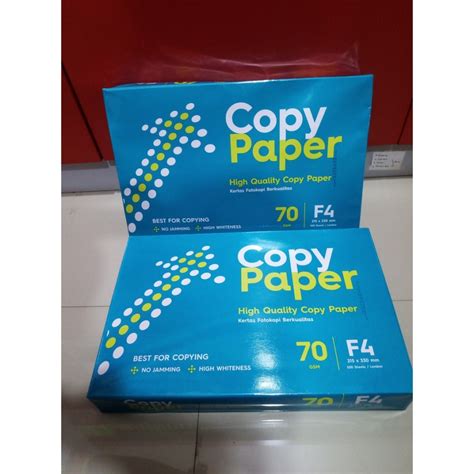 Kertas Hvs Copy Paper F4 70 Gram Per Rim