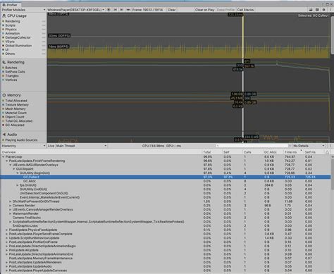 loading scenes causing stutter every few seconds unity engine