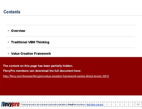 Ppt Value Creation Framework Series Direct Levers 31 Slide Ppt Powerpoint Presentation