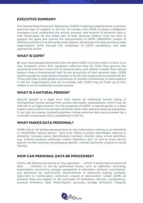 Gdpr And Analytics Pdf