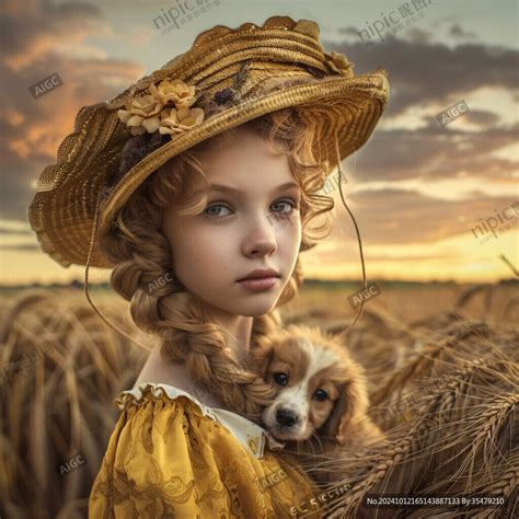 Ai创作图可爱外国女孩 乡村小娃娃 古典欧洲男孩女孩 唯美浪漫小女孩 西方小孩儿童 戴草帽的小农民 农家小女孩 的小女孩人相 戴草帽的小女孩 可爱俄罗斯族女孩 童话稻草人 儿童艺术照 农村小