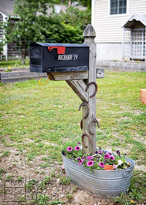 27 Mailbox Post Ideas To Get That Curb Appeal 27 Mailbox Post Ideas To Get That Curb Appeal